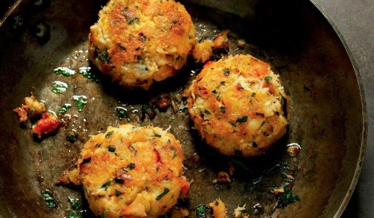 Rick Stein Maryland Crab Cakes with a Tarragon and Butter Sauce Recipe