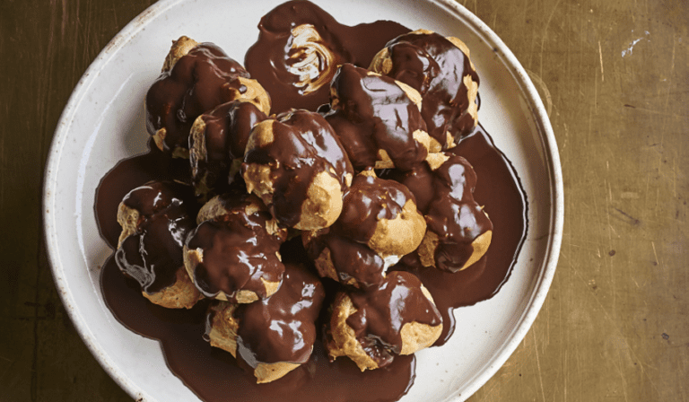 Profiteroles with Chantilly Cream Recipe | Christmas Dessert