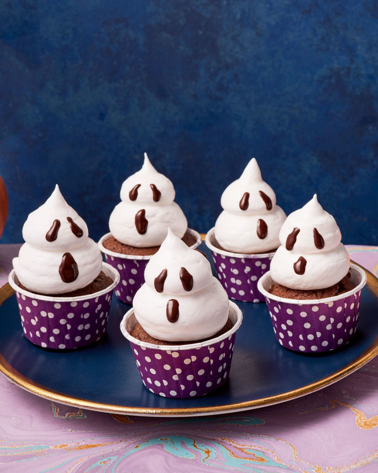 Jane's Patisserie Ghost Cupcakes Recipe | Halloween Cupcakes