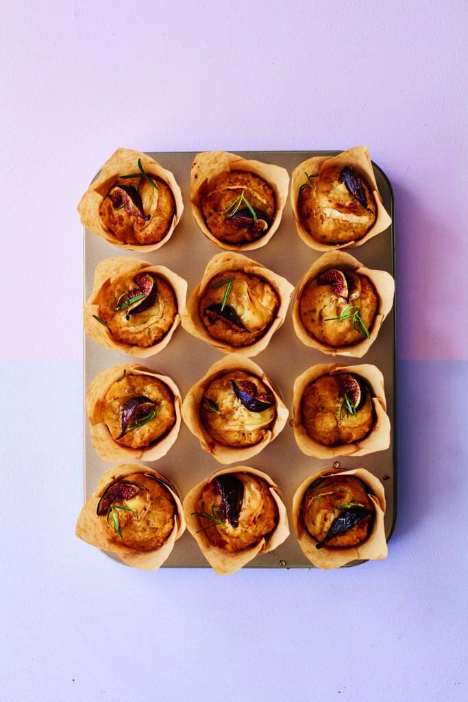 Rukmini Iyer Goat Cheese Muffins Recipe | Savoury Muffins