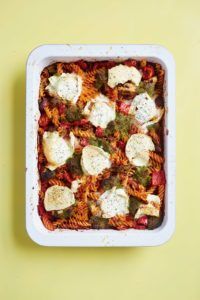 Rukmini Iyer Goat Cheese Pasta Bake Recipe | Vegetarian Pasta