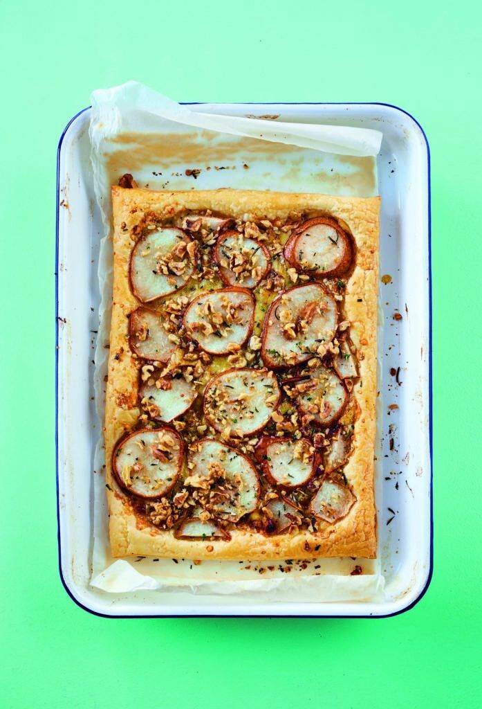 Rukmini Iyer's Stilton, Pear and Walnut Tart | Easy Tart Recipes