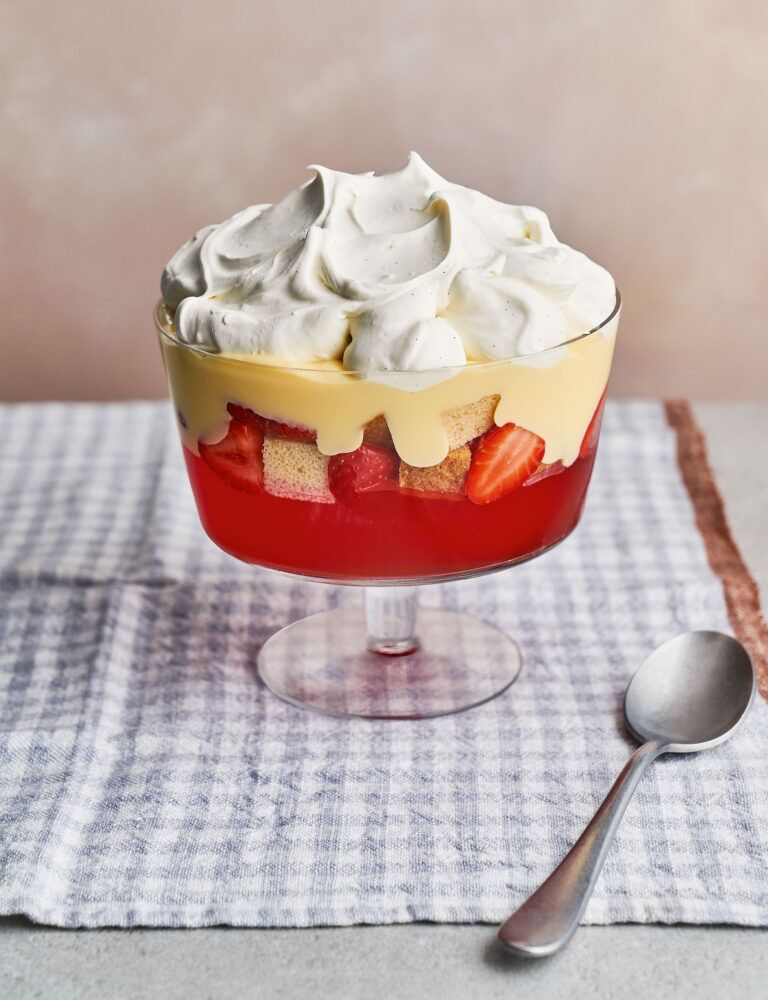 Nadiya Hussain's Strawberry Lemonade Trifle Recipe | Cook Once Eat ...