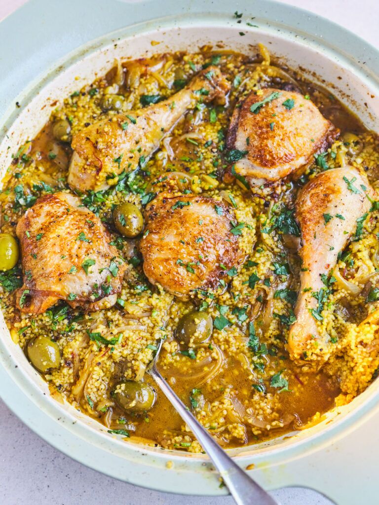 Mob Chicken, Lemon and Olive Stew Recipe | Mob One Pan Recipes