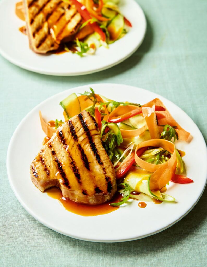 Mary Berry Teriyaki Tuna Salad Recipe | BBC 2 Mary 90