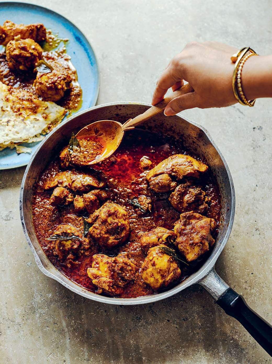 Maunika Gowardhan's Lamb Curry with Ahuna Masala Recipe