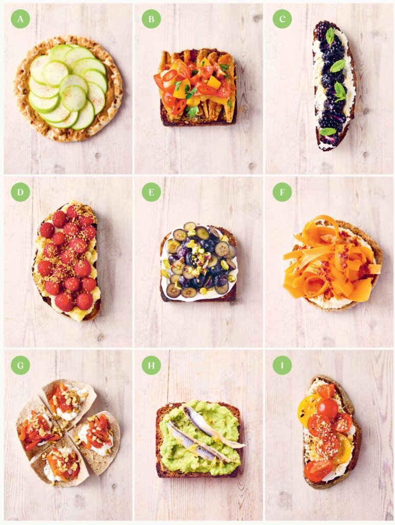 Jamie Oliver Healthy Topping Recipes for Bread & Toast