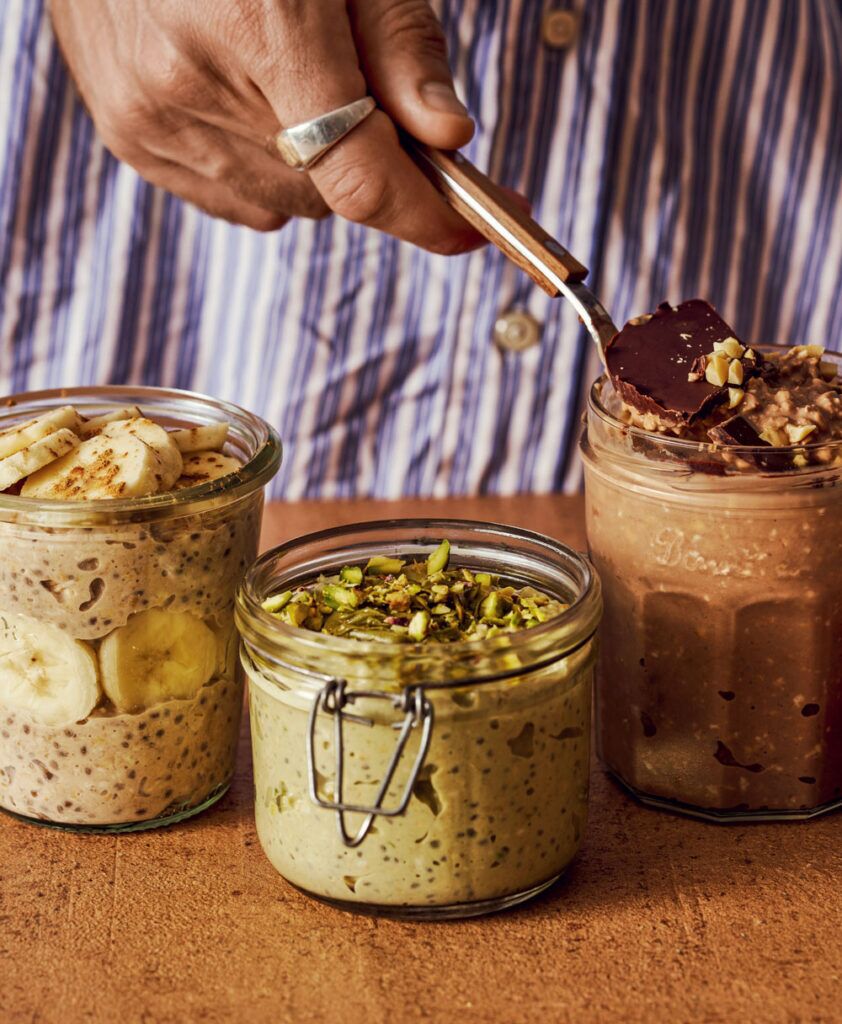 Niall Kirkland's Overnight Oats Three Ways Recipe