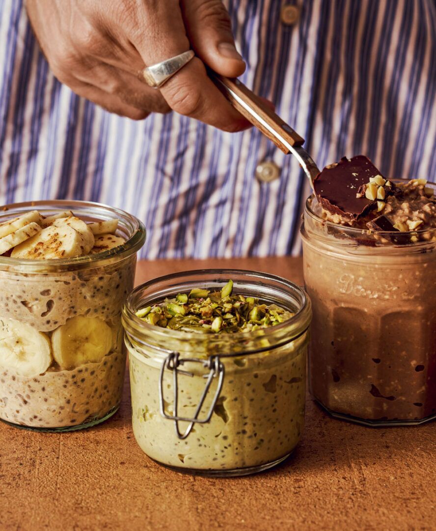 Niall Kirkland's Overnight Oats Three Ways Recipe