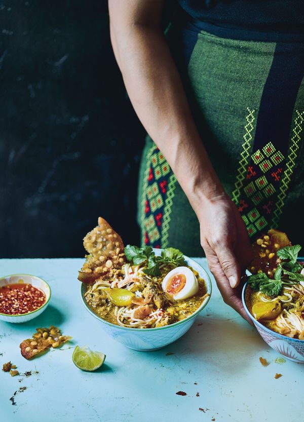 Authentic Burmese dishes & recipes in The Rangoon Sisters Cookbook